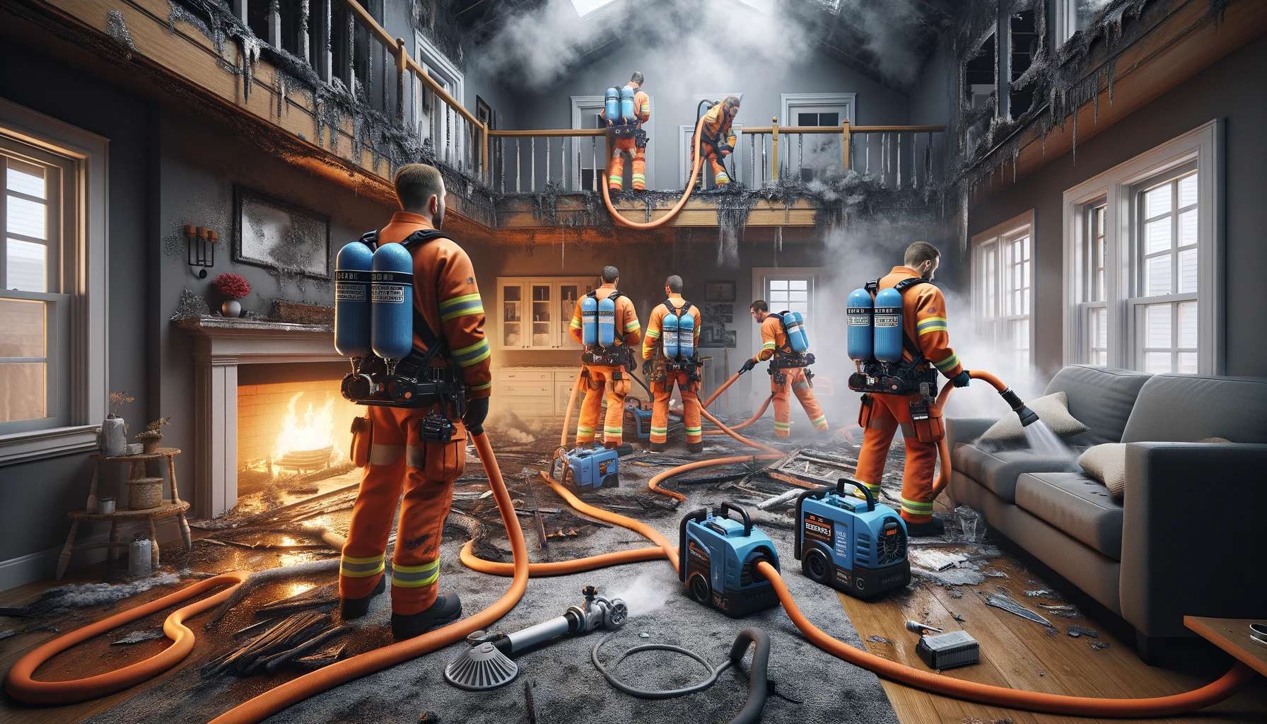 Professional Fire and Smoke Damage Restoration in Orlando